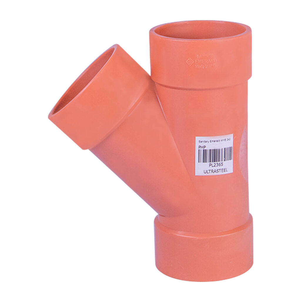 Sanitary Emerald Wye 2" X 2" - Tacloban Ultrasteel Corporation