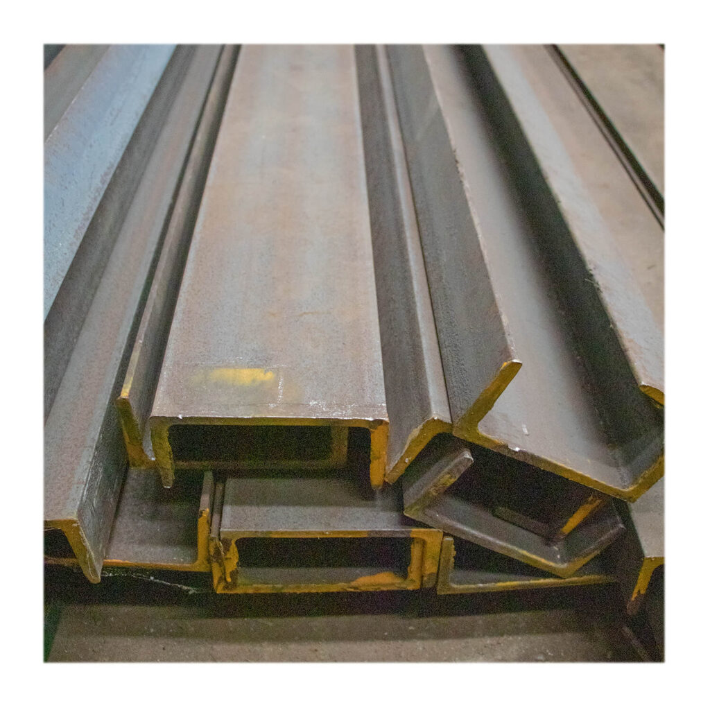 Channel Bar ASTM 6" 73.00kg 6mm Yellow - Tacloban Ultrasteel Corporation