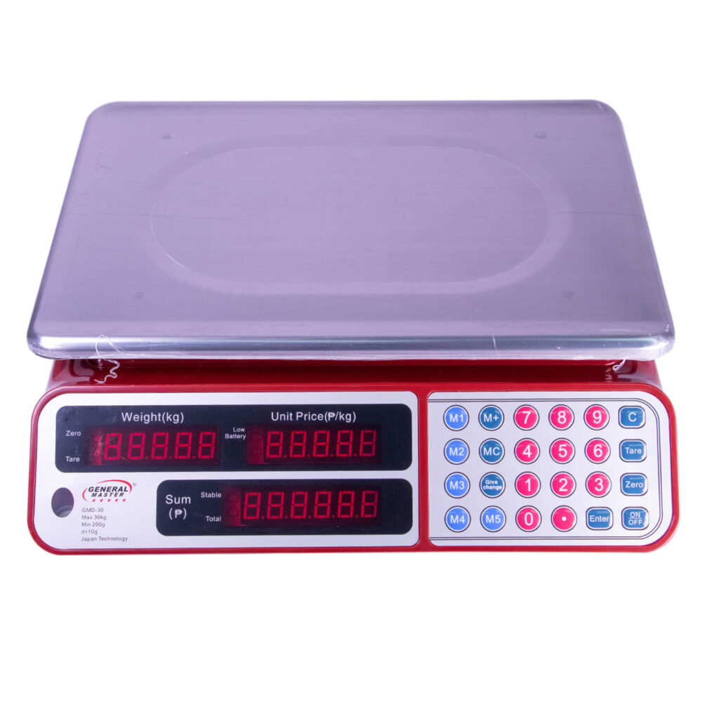 GM #D30 Digital Price Compute Scale 30kg - Tacloban Ultrasteel Corporation