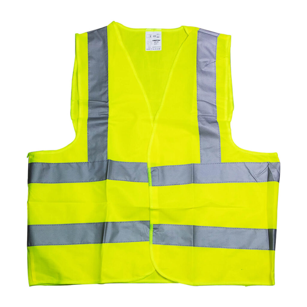 Creston Safety Vest Yellow VST-204 - Tacloban Ultrasteel Corporation