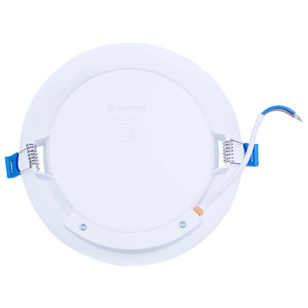 LightHouse LED Recessed Downlight 7" Ø 12Watt Daylight LHDRND-12W-DL ...