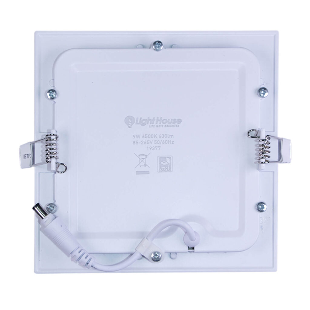 LightHouse LED Recessed Downlight 6" 9Watt LHDSQR-9W-DL - Tacloban ...