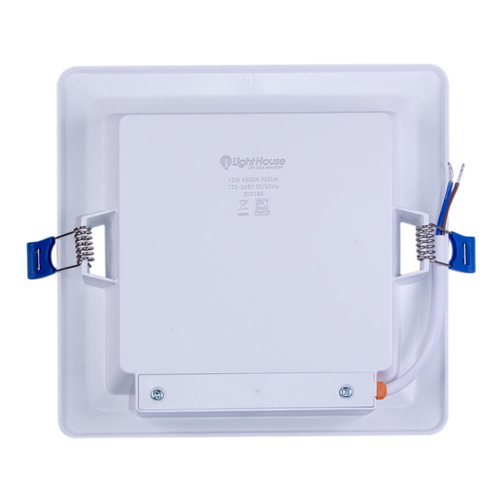 LightHouse LED Recessed Downlight 7" 12Watt LHDSQR-12W-DL - Tacloban ...