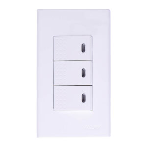 Royu Wide 3 Gang Switch With LED Set WD605 - Tacloban Ultrasteel ...