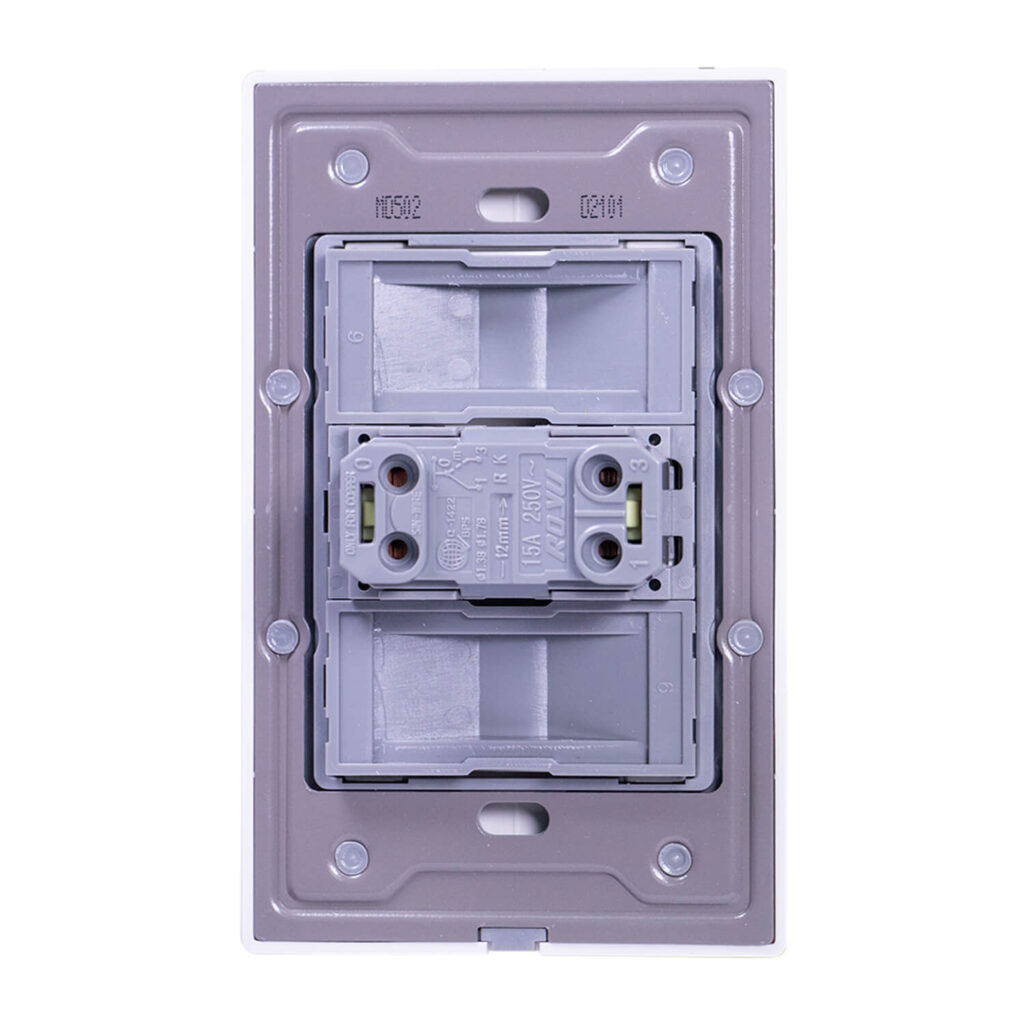 Royu Plano 1 Gang 3 Way Switch Set MD502 - Tacloban Ultrasteel Corporation