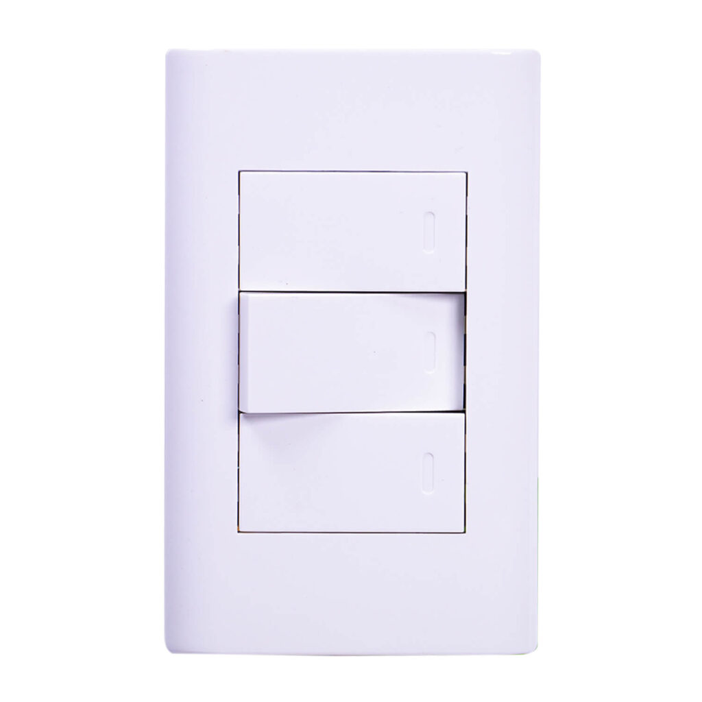 Royu Plano 3-Gang 3-Way Switch Set MD506 - Tacloban Ultrasteel Corporation