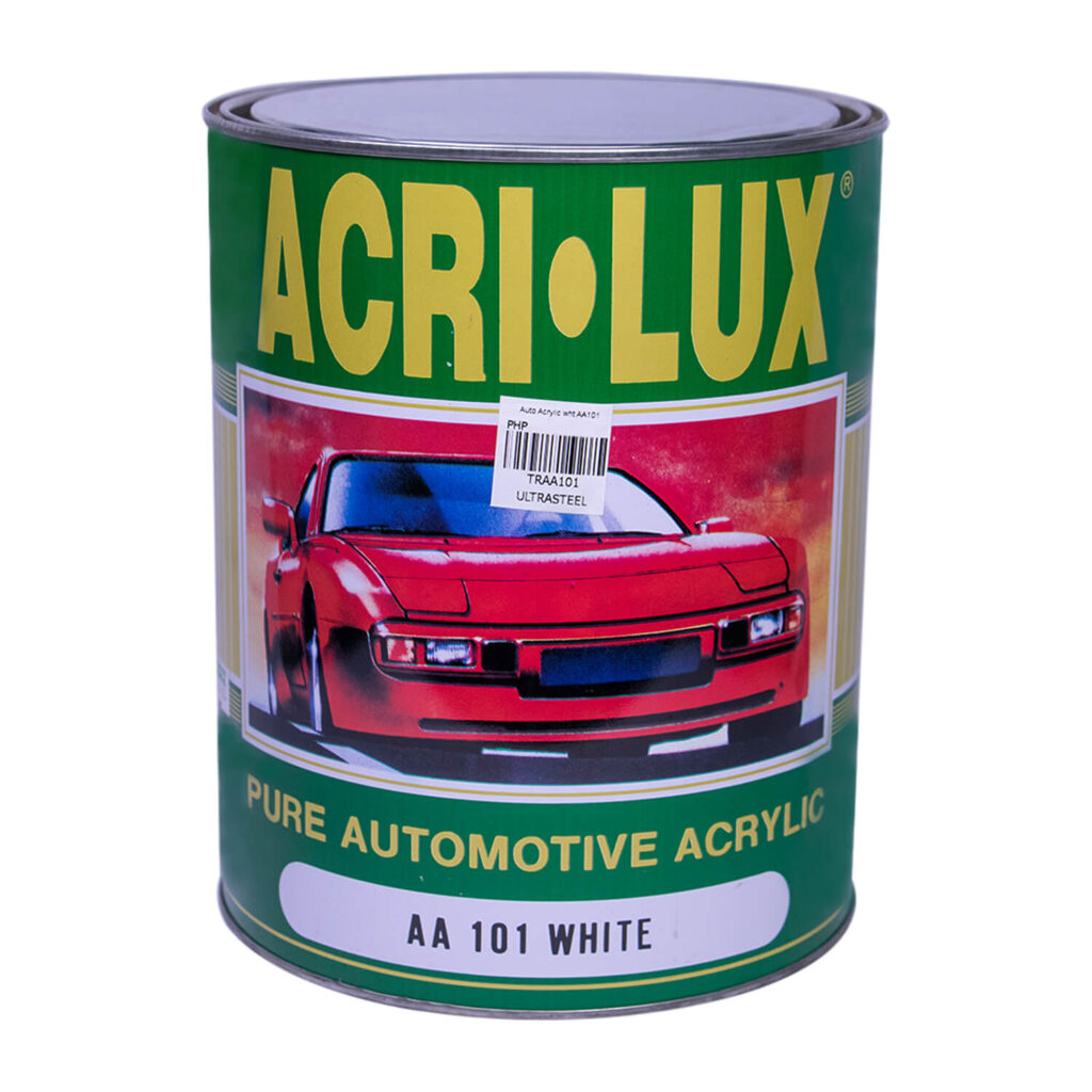 Acri-Lux Automotive Acrylic White AA101 - Tacloban Ultrasteel Corporation