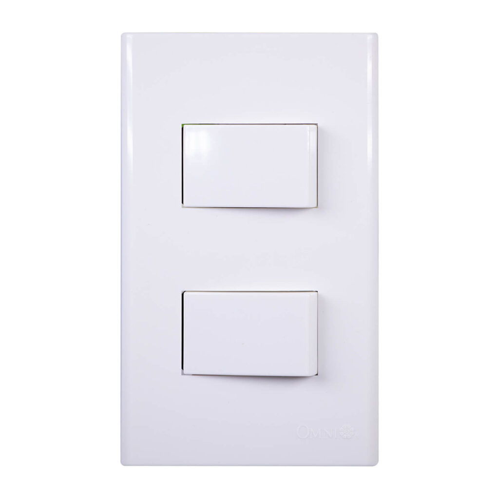 Omni Wide Series 2-Gang 3-Way Switch White Plate (Set) - Tacloban ...