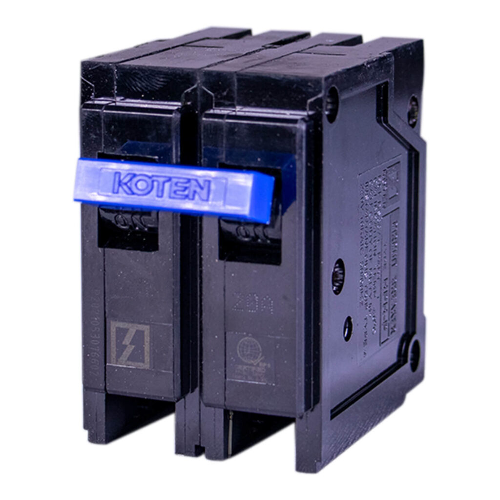 KOTEN Circuit Breaker HPH-P 2P 020A, 240V - Tacloban Ultrasteel Corporation