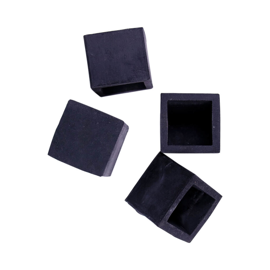 Rubber Foot Square 1" (4/1 BLISTER) - Tacloban Ultrasteel Corporation