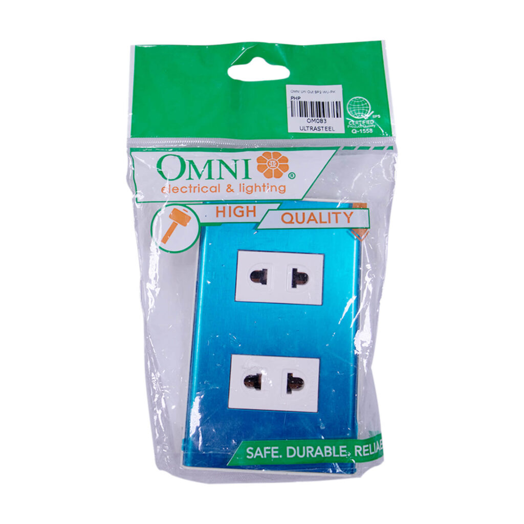 Omni Wide Stainless Duplex Universal Outlet Set (SP2-WU-PK) - Tacloban ...