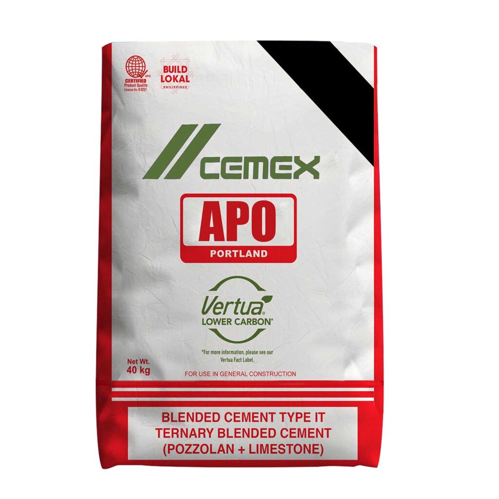 APO Cemex Ternary 1T (Bag) - Tacloban Ultrasteel Corporation