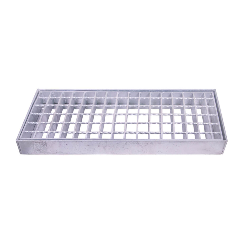 CRESTON GALVANIZED DRAINAGE GRATE With FRAME 12" X 24" (FQ-8826 ...
