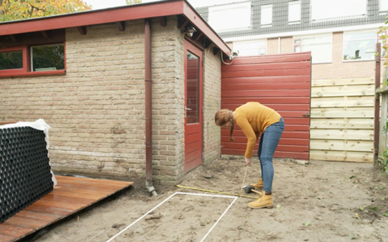 Tips voor het maken van een grindpad