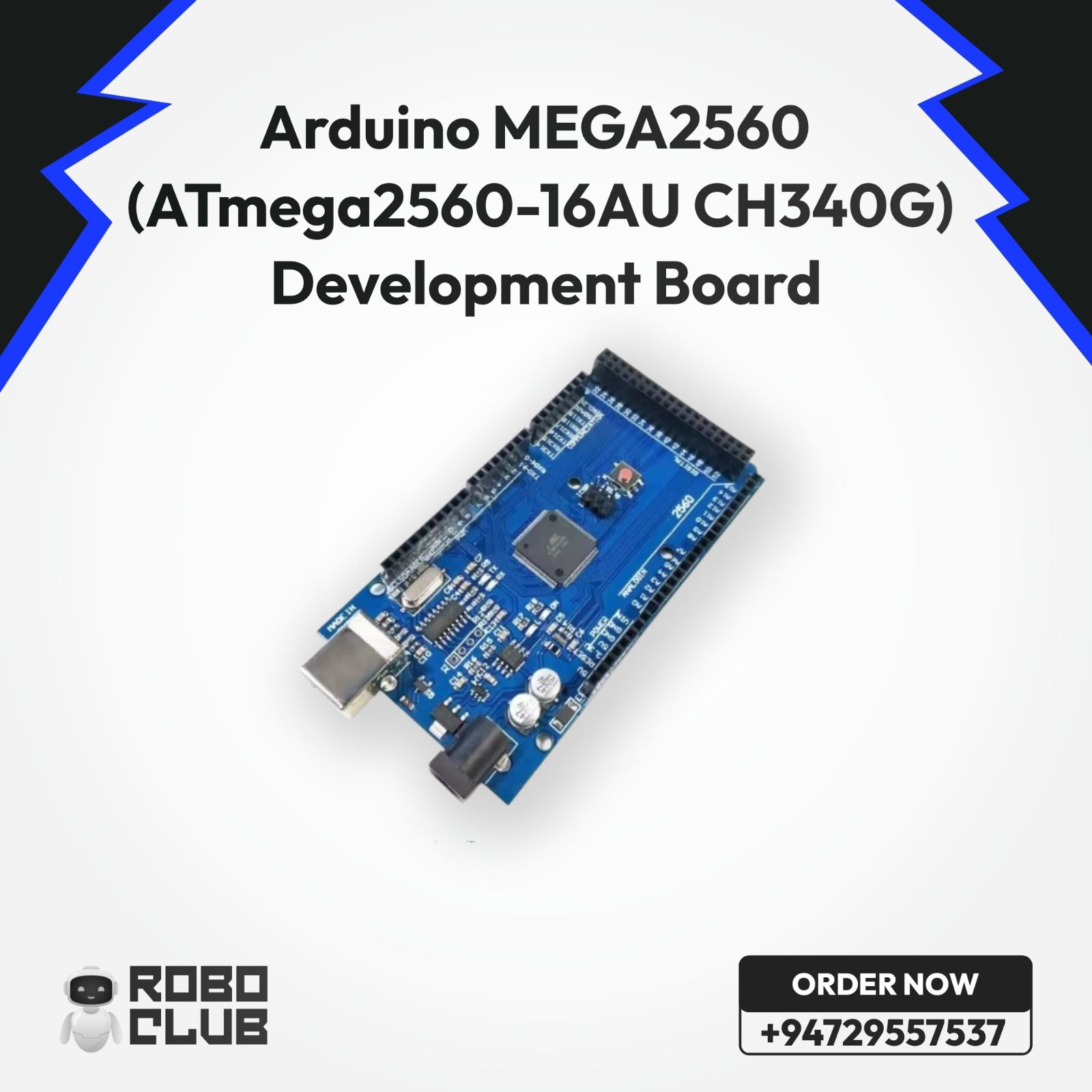 Arduino Mega 2560 R3 CH340G Development Board with wire Price in Sri ...