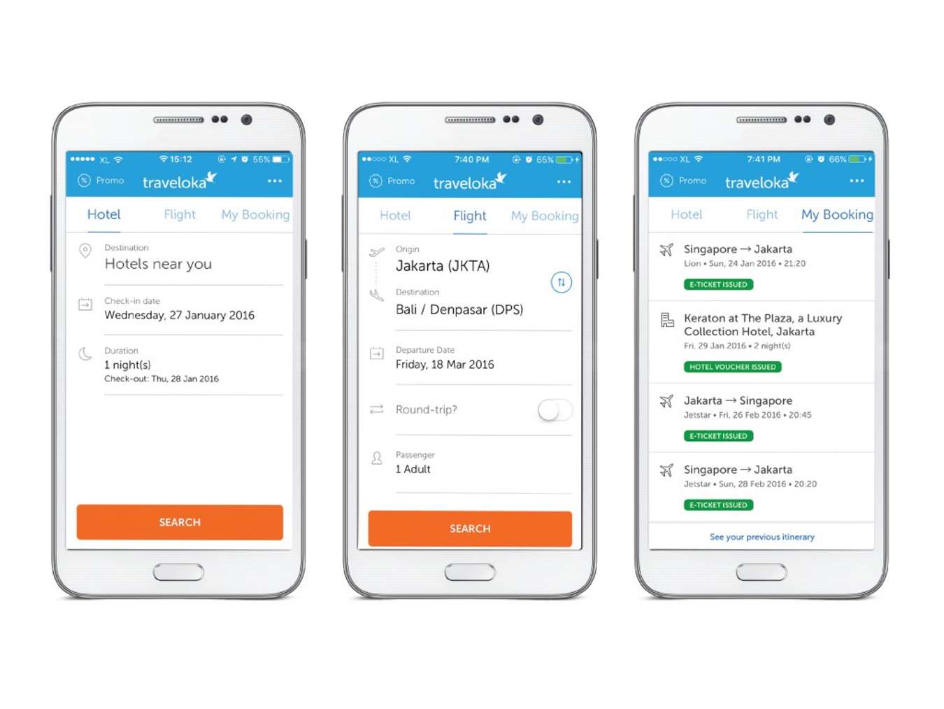 Rolled Out in Early 2016, the New Traveloka App Version 2.0 Offers All ...