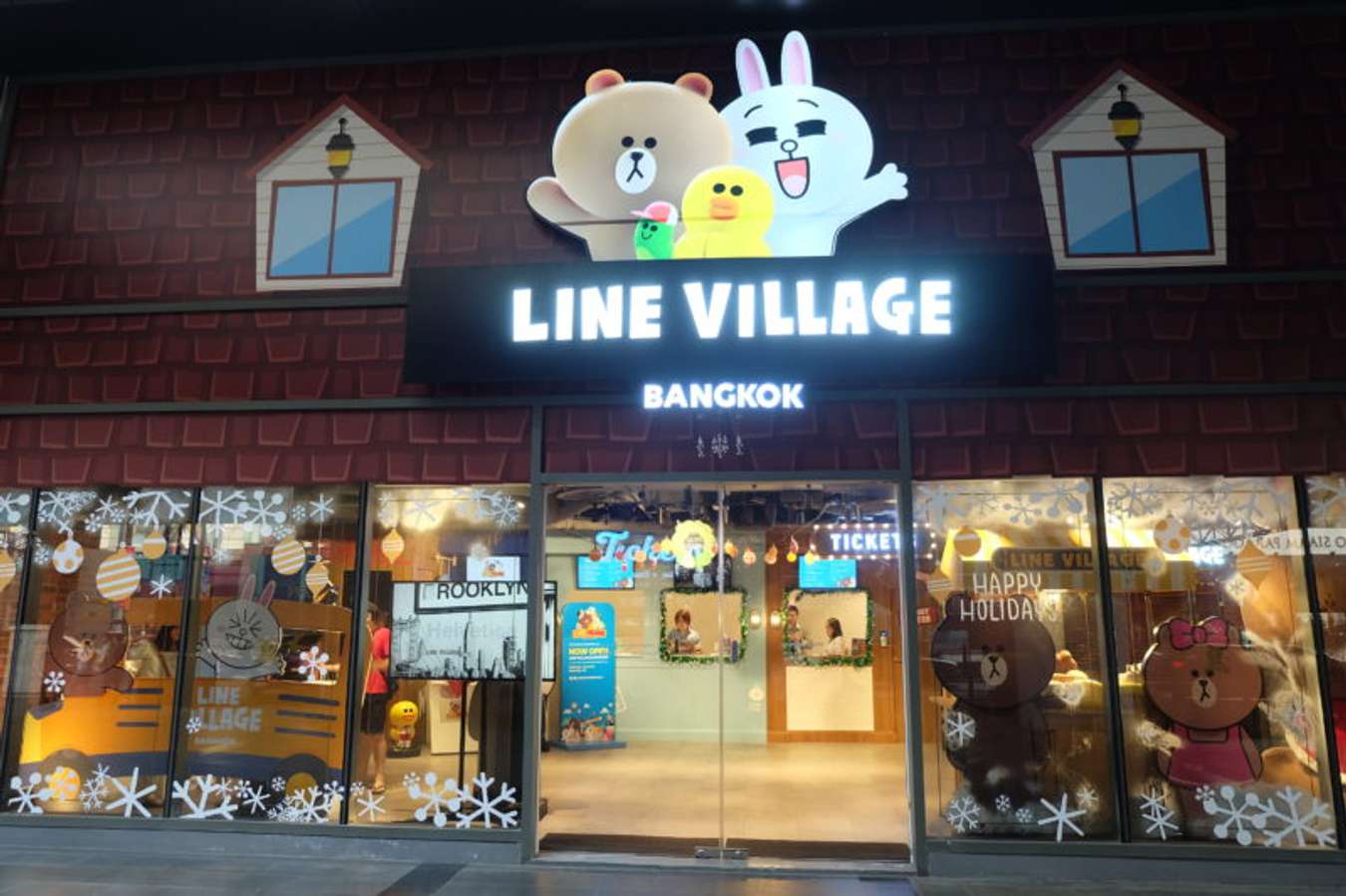 LINE VILLAGE BANGKOK แหล่งเก็บภาพสวยแห่งใหม่ ใจกลางกรุง