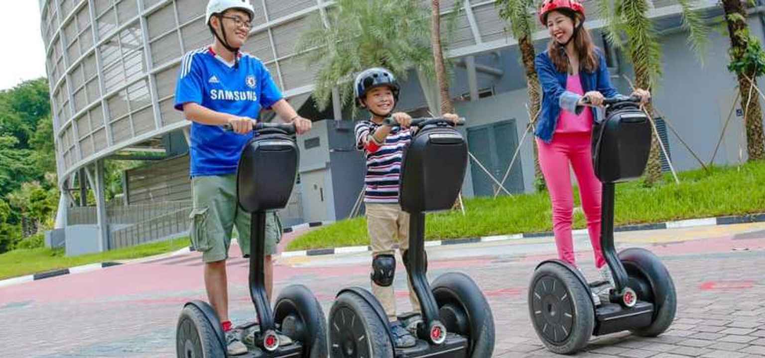 Discover Sentosa with GoGreen Segway Eco Adventure & Cycle