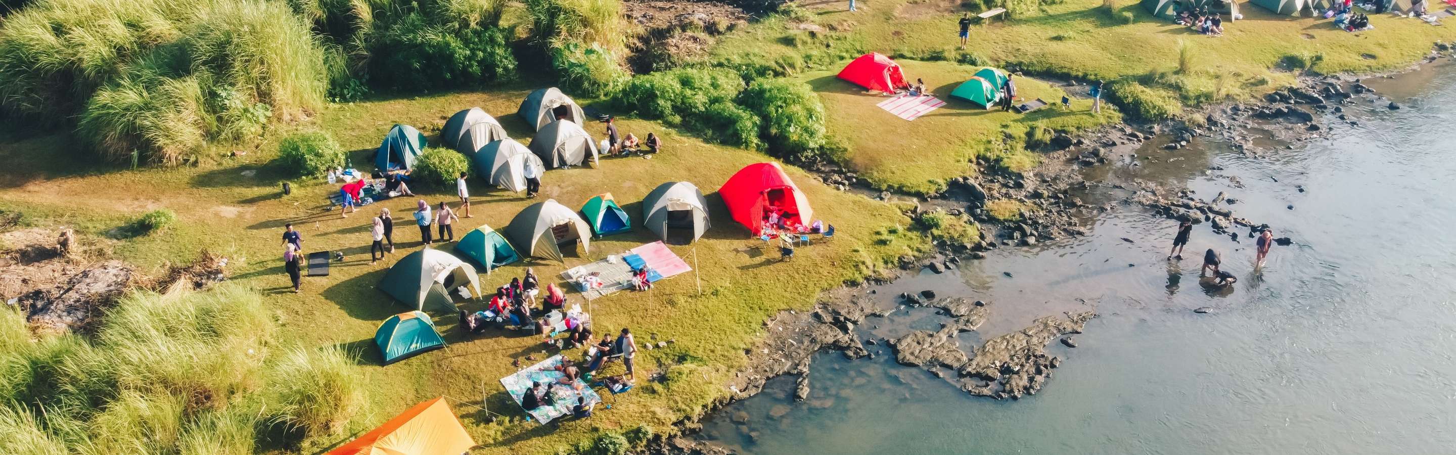 Desa Wisata Potrobayan, Tempat Camping Asri Tepi Sungai di Bantul