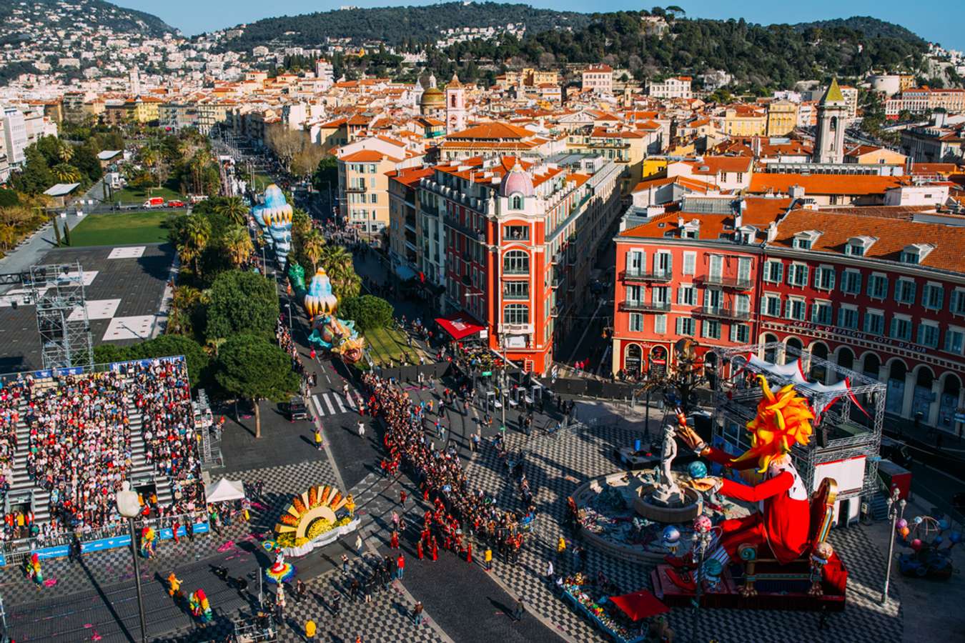Event: Nice Carnival di Nice, Prancis