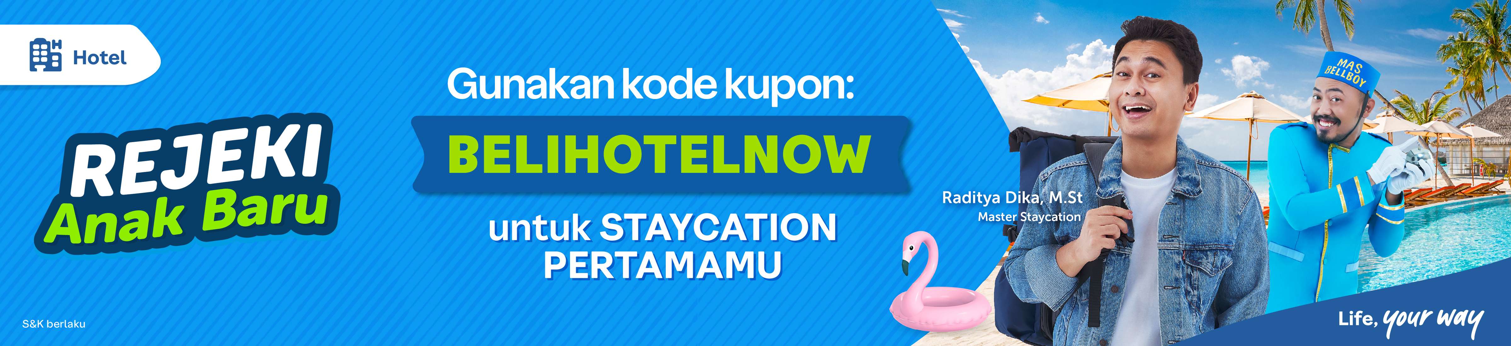 Promo Hotel Traveloka: Diskon Up To 1 juta Rupiah Untuk Anak Baru