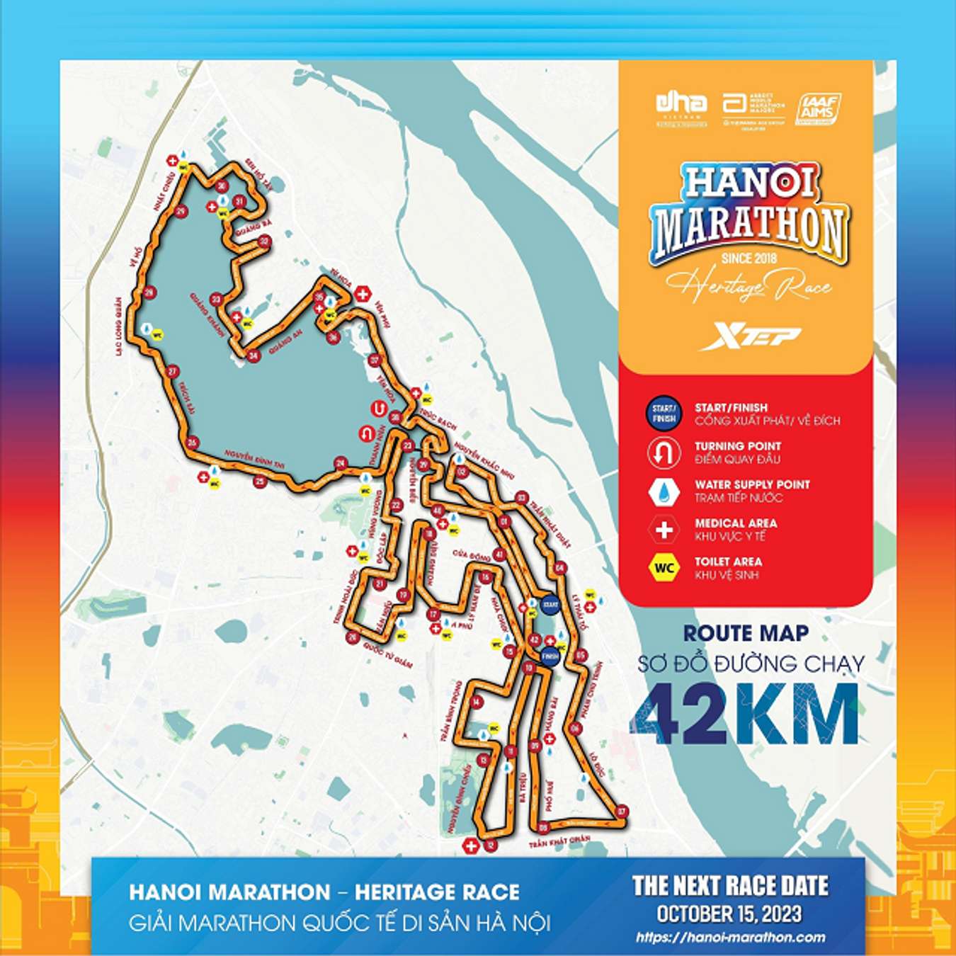 Traveloka - Nhà tài trợ Hanoi Marathon Heritage Race 2023