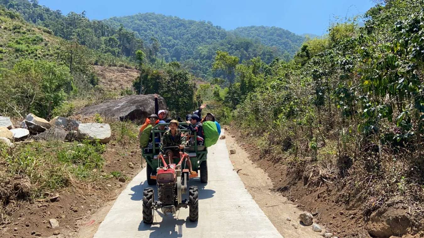 Kinh nghiệm trekking con đường lương thực Đam Rông