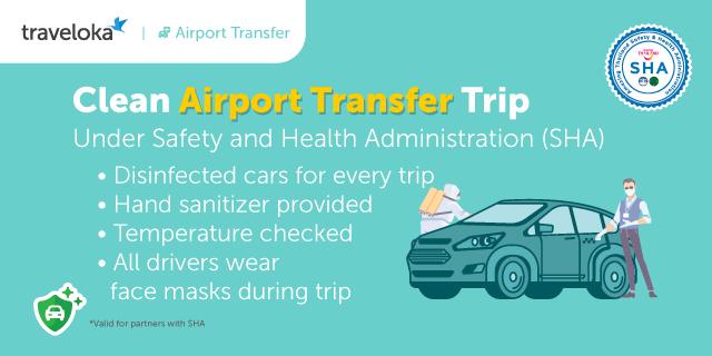 Clean trip with Airport Transfer! Rest assured with safe practices to ...
