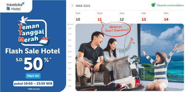 Diskon Hotel s.d. 50%