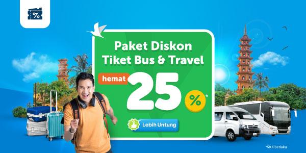 Promo Tiket Bus & Shuttle