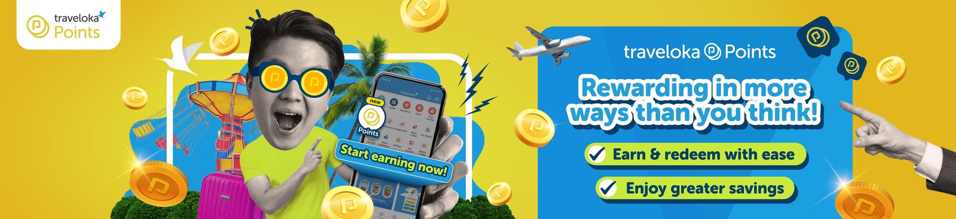 🤔 What you'll get from Traveloka Points?