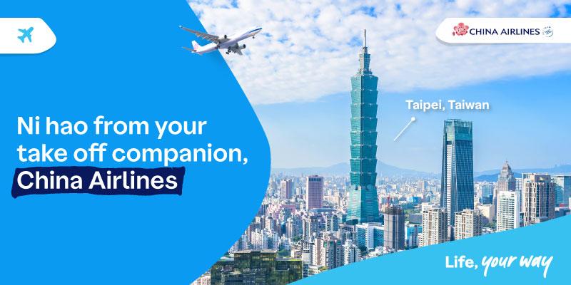 Fly more smoothly with China Airlines!