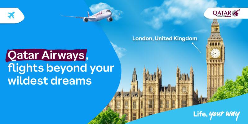 Fantastic deals to fly with Qatar Airways
