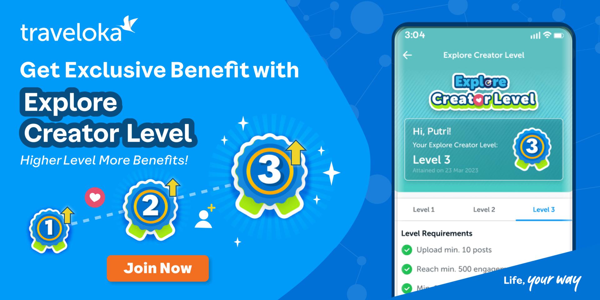 Explore Creator Level