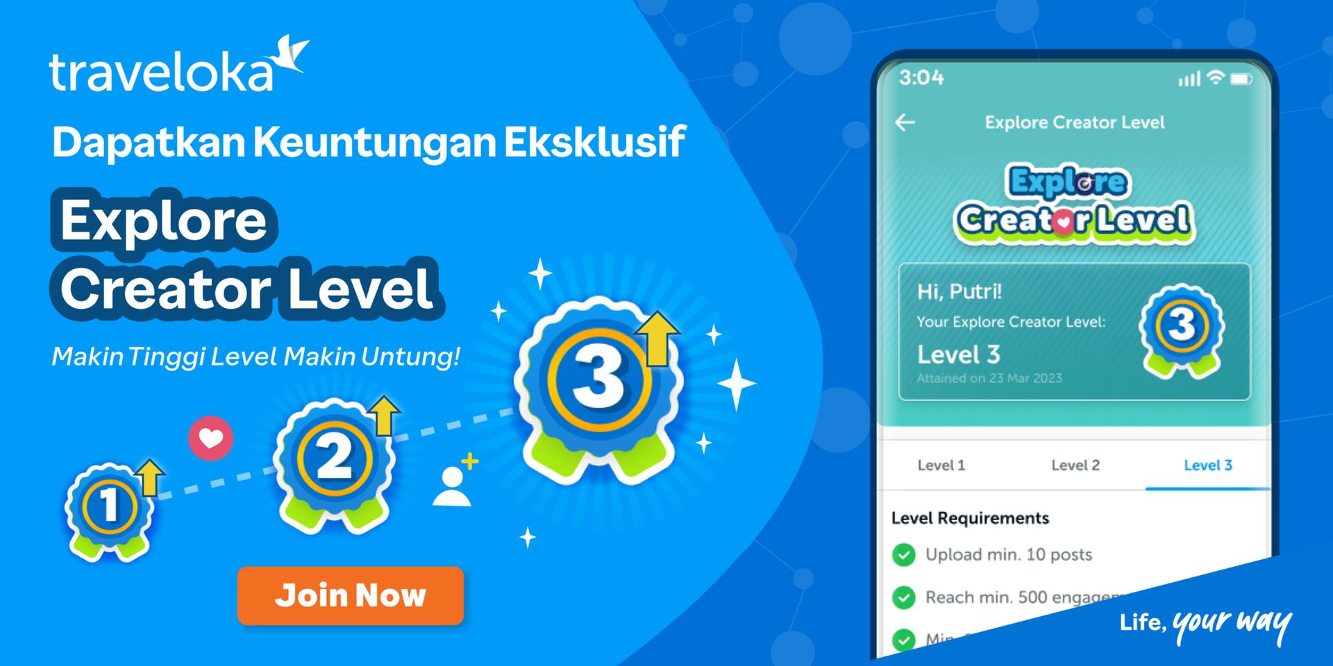 Explore Creator Level