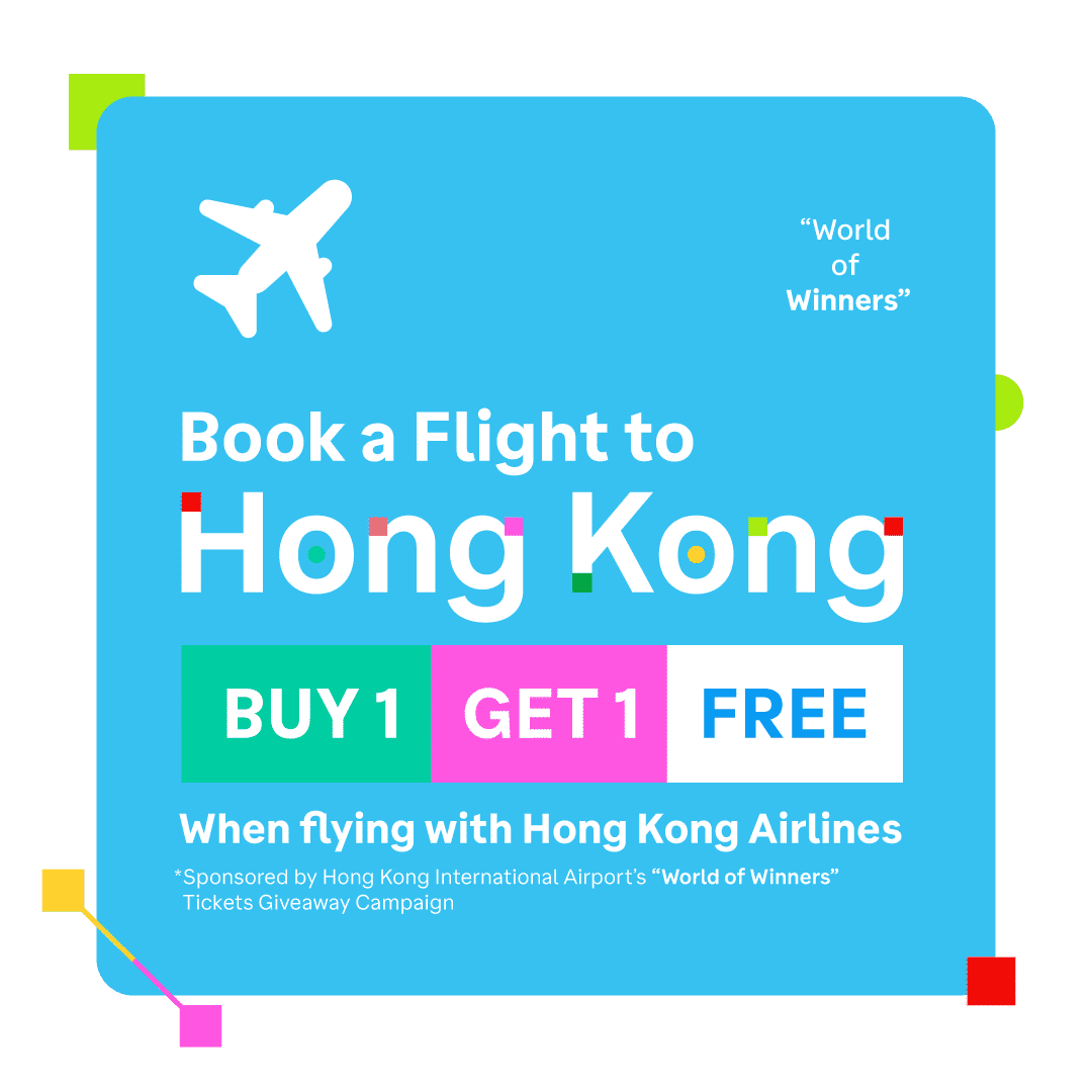 Book Flights to Hong Kong & enjoy Buy 1 Get 1 Free promotion