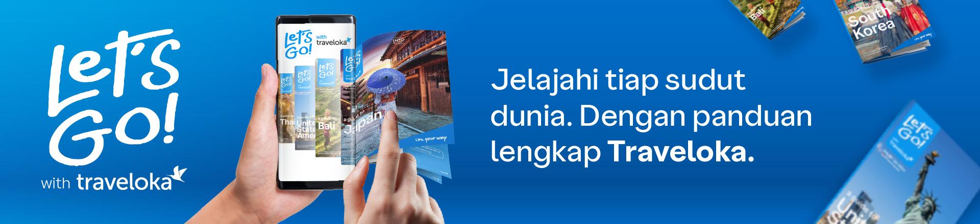 Let's Go! with Traveloka: Online Travel Guidebooks