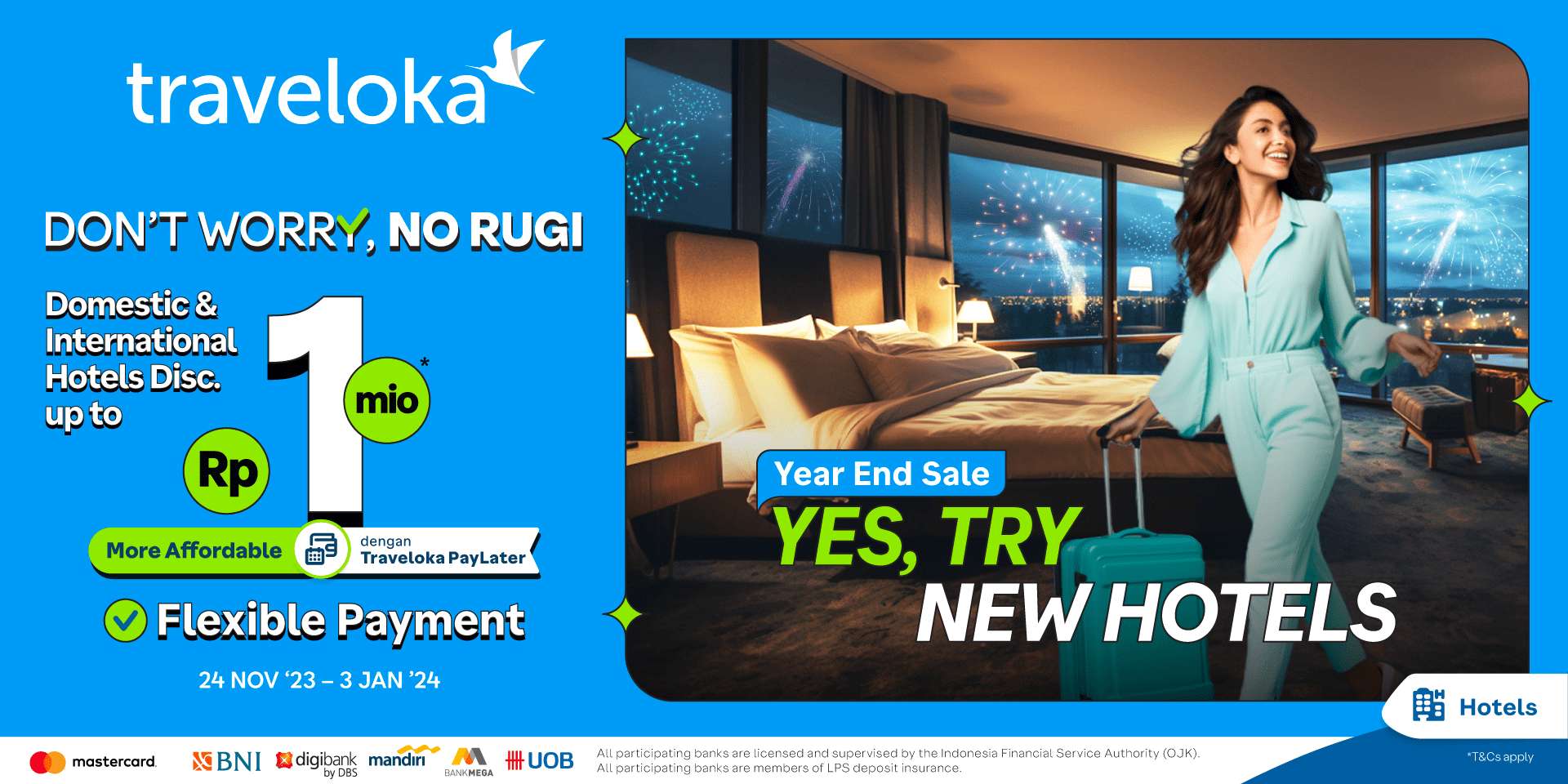 Traveloka Flight & Hotel Promos