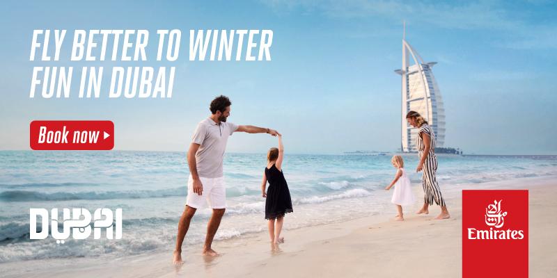 Fly Emirates with Family