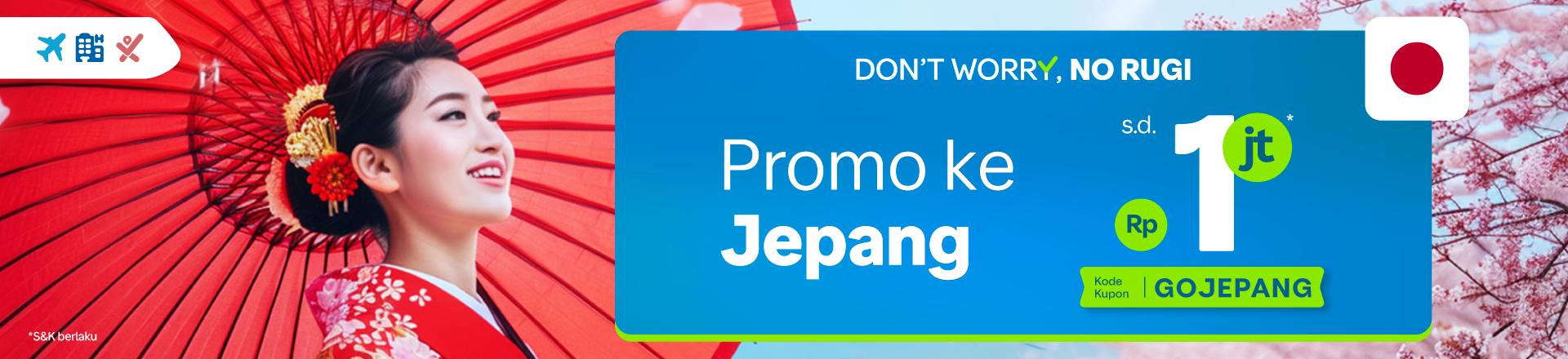 Promo ke Jepang 🇯🇵
