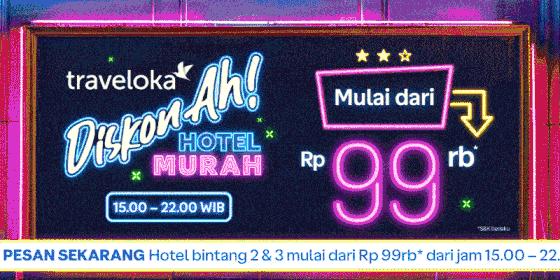 Promo Traveloka Terbaru 2024 - Diskon s.d. 50%