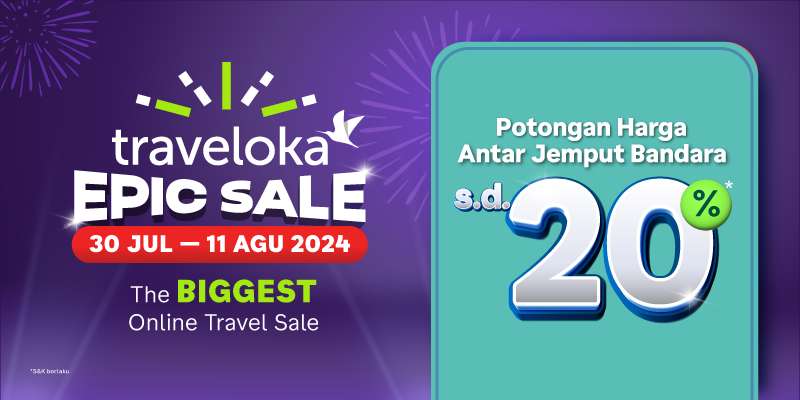Promo Traveloka Terbaru 2024 - Diskon s.d. 50%