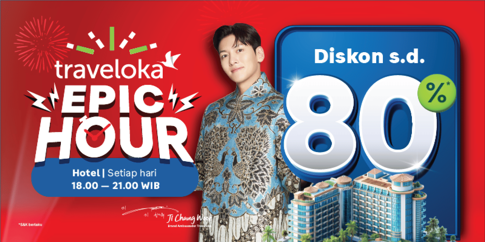 Promo Traveloka Terbaru 2024 - Diskon s.d. 50%