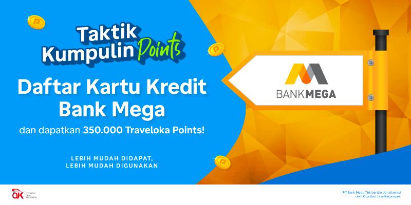 Bank Mega X Traveloka