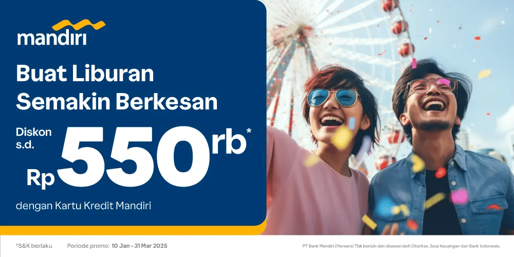 Promo Kartu Kredit Mandiri Traveloka