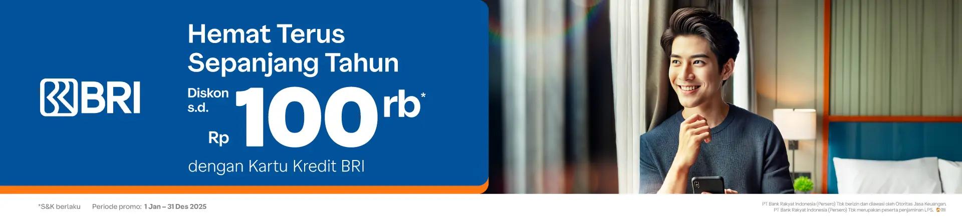 Promo BRI Traveloka