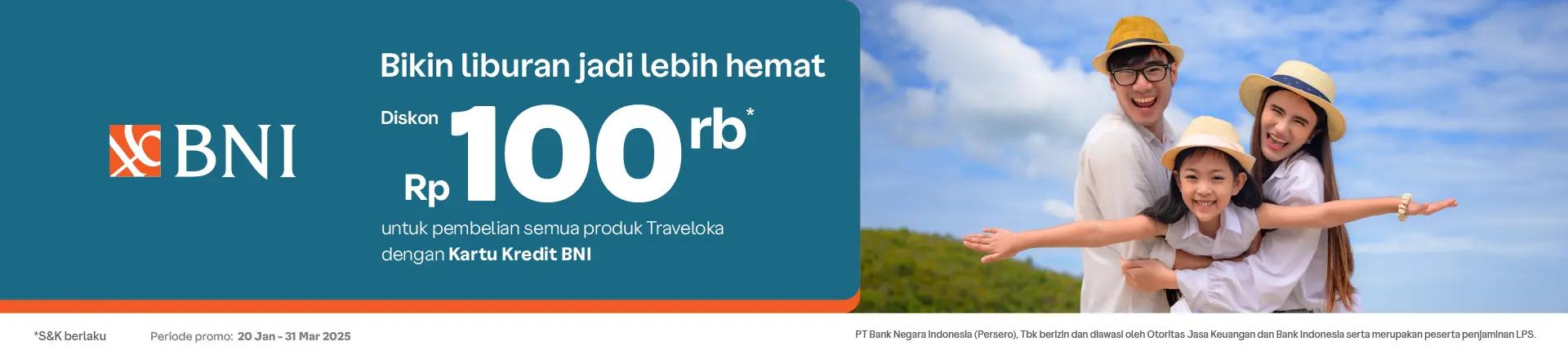 Promo BNI Traveloka