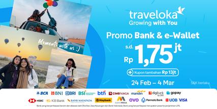 Traveloka - Discounts up to 50% Flights, Hotel & Activities