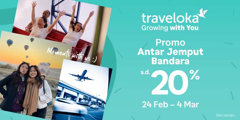 Promo Traveloka Birthday Diskon s.d. 50%