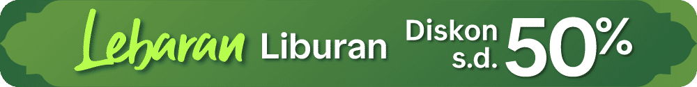 Promo Lebaran Traveloka Diskon s.d. 50%